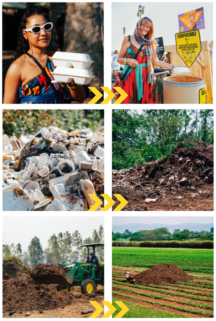 Turning food packaging into soil looks like this | GREEN HOME